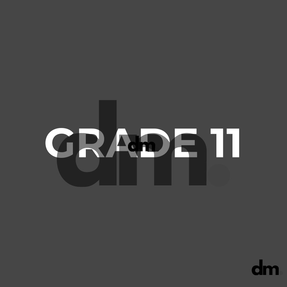 Grade 11 - Dirk Moggee